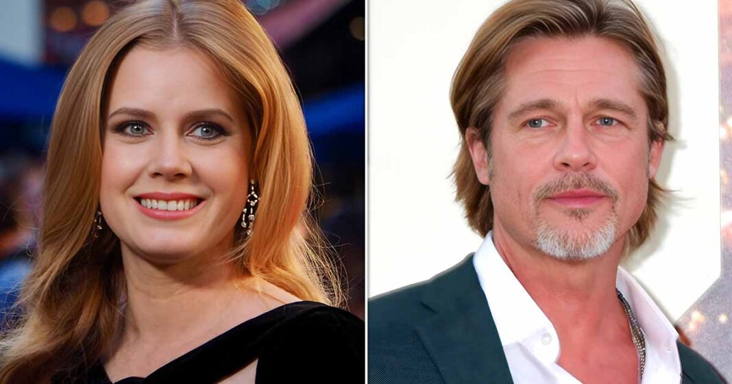 When Amy Adams Strictly Rejected To Hug Brad Pitt, Becoming "The First ...
