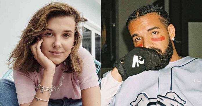 When Drake Was Accused Of Grooming Underage Millie Bobby Brown As He ...