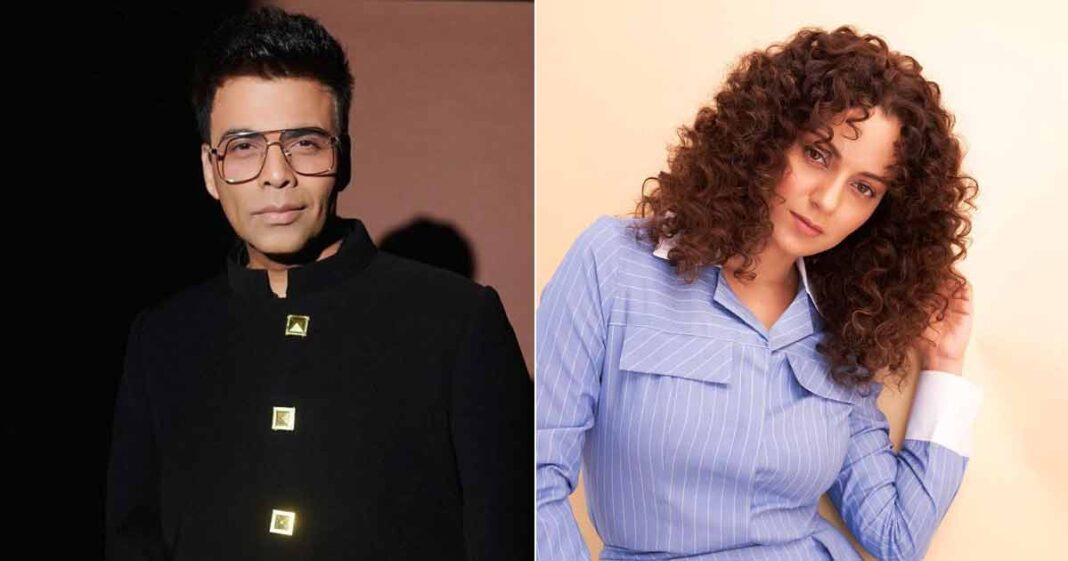 When Karan Johar Heaped Praises On Kangana Ranaut After She Walked The ...