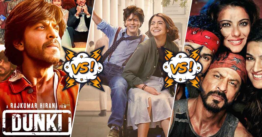 Dunki Box Office Collection Vs Zero Vs Dilwale (7-Day Total): Shah Rukh ...