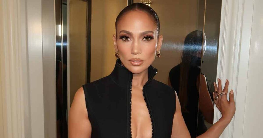 Jennifer Lopez's Ultra-Cropped Breastplate Adds Risque To Power ...