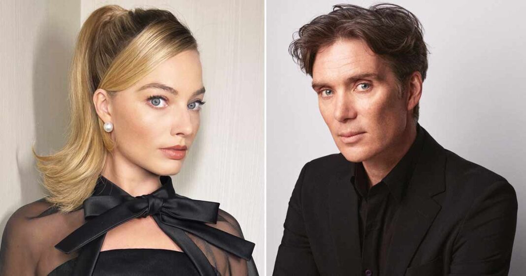 Margot Robbie-Cillian Murphy Look Chic & Classy In All-Black Ensembles ...