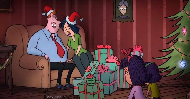 Merry Little Batman Movie Review: Batman And His Son Damian Share A ...