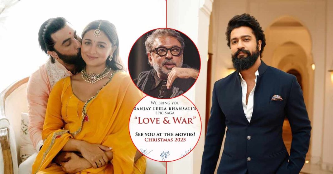 Love & War: Ranbir Kapoor, Alia Bhatt & Vicky Kaushal Come Together For ...