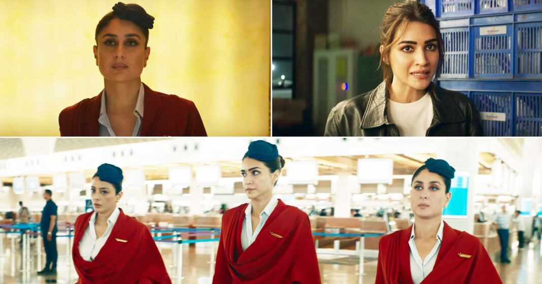 Crew Teaser Review: Tabu, Kareena Kapoor Khan & Kriti Sanon Are The ...