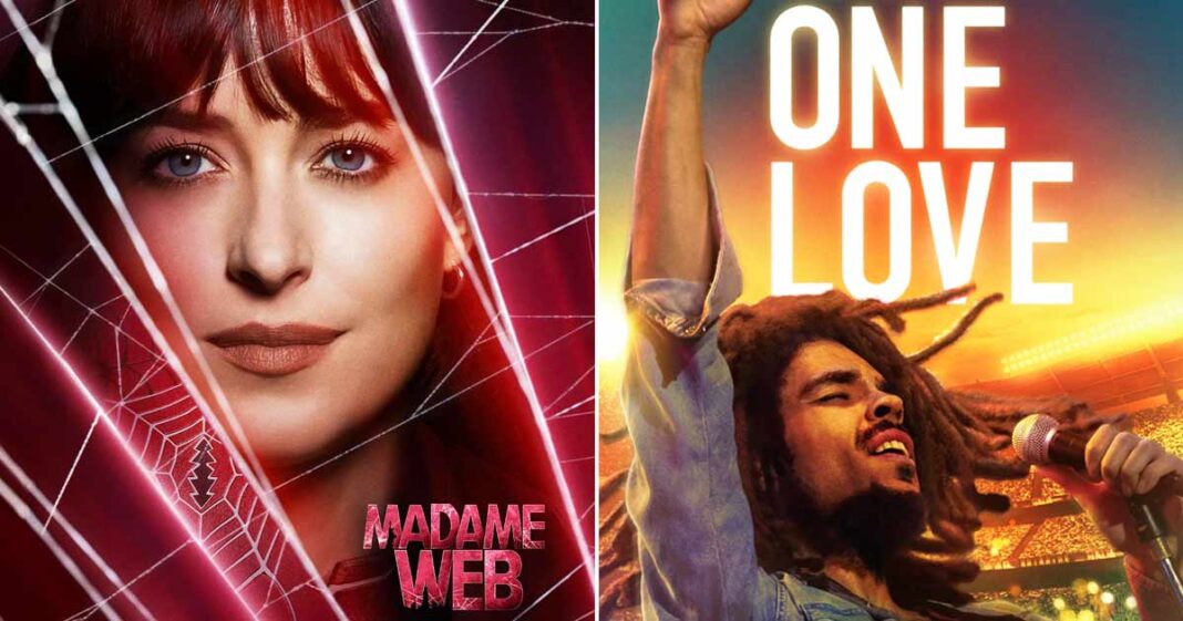 North American Box Office: Madame Web Stays Low, Bob Marley Biopic ...