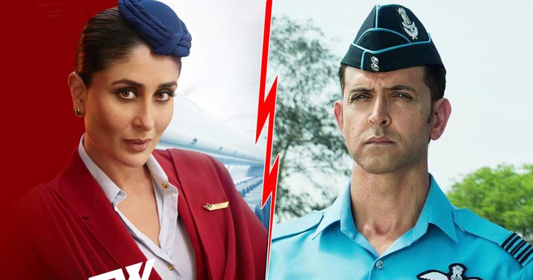 Crew vs Fighter Box Office Day 1 (Overseas): Kareena Kapoor Khan & Team ...