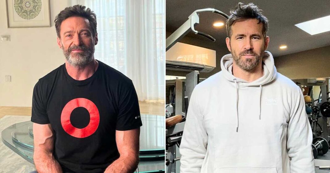 Holi 2024: Hugh Jackman & Ryan Reynolds Playing Holi In Their Deadpool ...