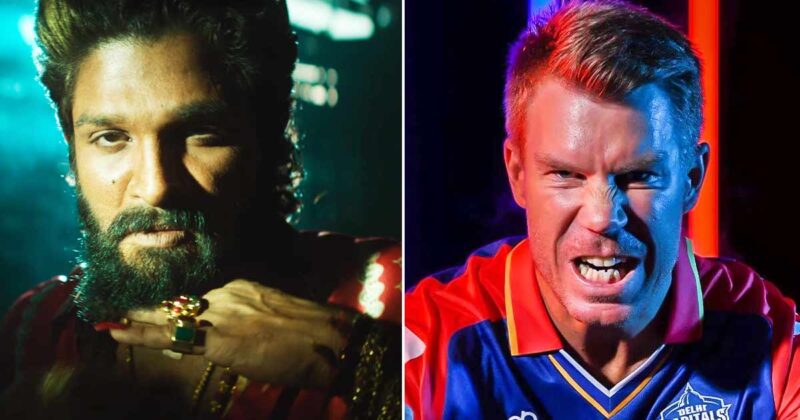 Pushpa 2: The Rule: David Warner Goes 'Pushpa Pushpa' Crazy! Allu Arjun ...