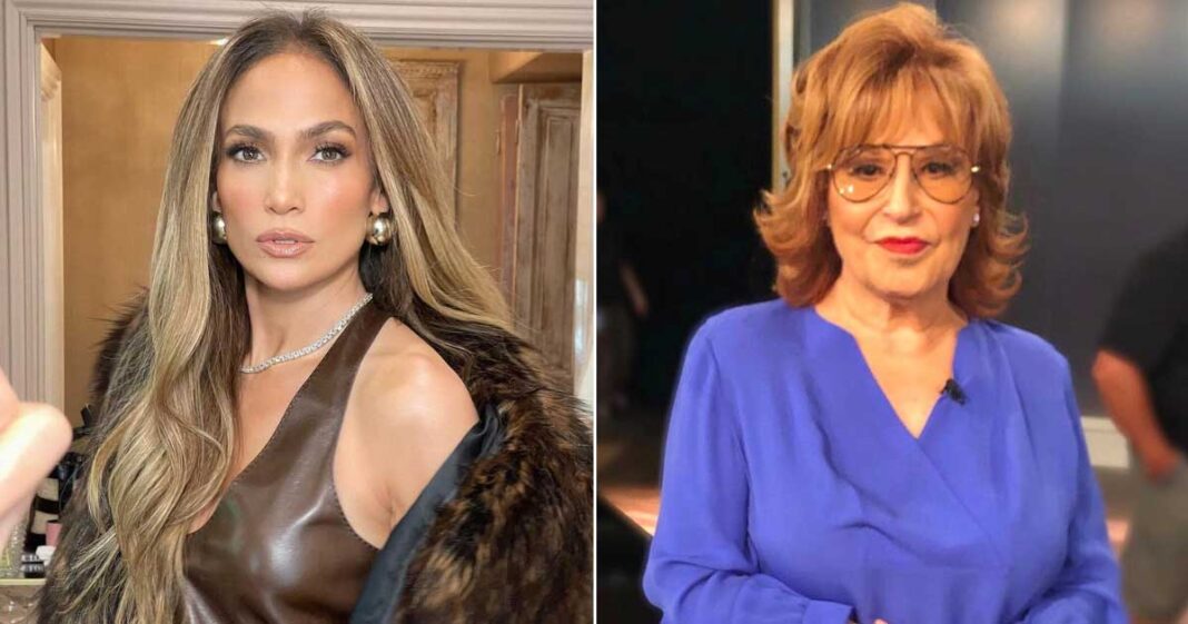 The View Star Joy Behar Tells Jennifer Lopez 'Keep Your Mouth Shut ...