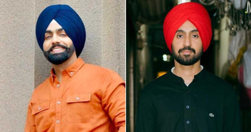 Ammy Virk Explains Diljit Dosanjh's POV On Keeping His Family Hidden ...