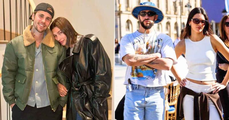 From Justin Bieber & Hailey Baldwin To Bad Bunny & Kendall Jenner: 10 ...