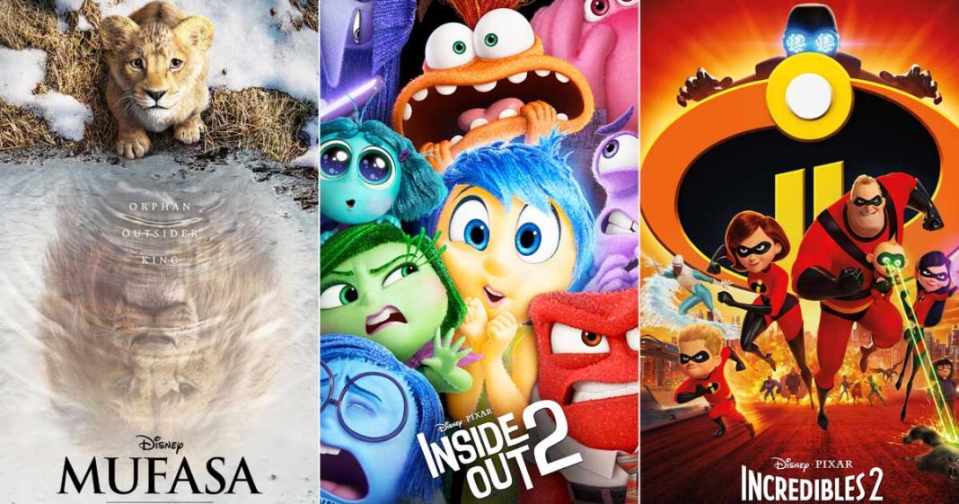 The Lion King To Incredibles 2: Highest Grossing Animation Film In US ...