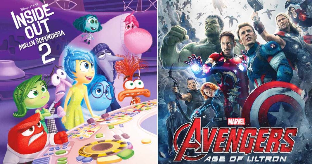 Inside Out 2 Box Office (Worldwide): Surpasses Avengers: Age Of Ultron ...