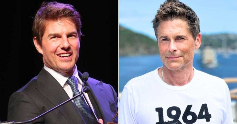 Rob Lowe Says Tom Cruise "Knocked Me Out" While On Break From Filming ...