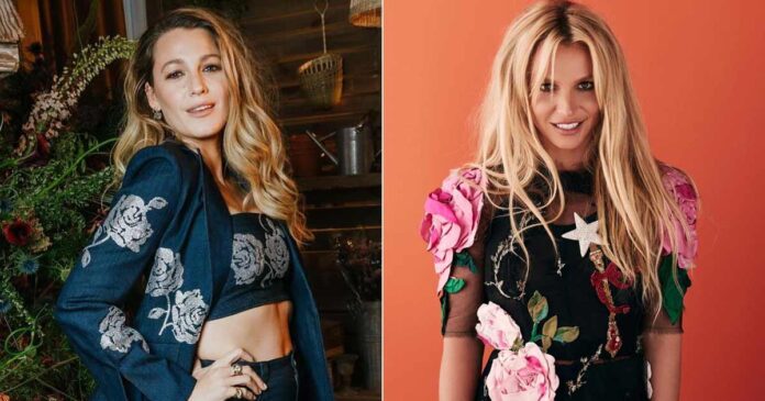 Blake Lively Recreates Britney Spears' Goddess Avatar In A Body-Hugging ...