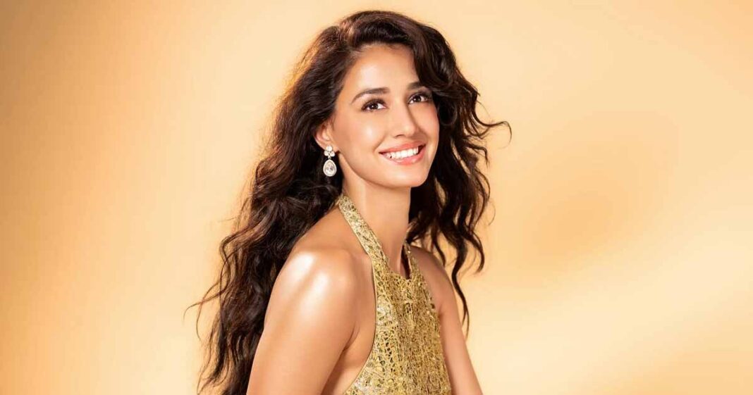 Disha Patani Oozes Oomph In A Low Neckline Blouse, Redefining Ethnic Fashion In An Organza Silk ...