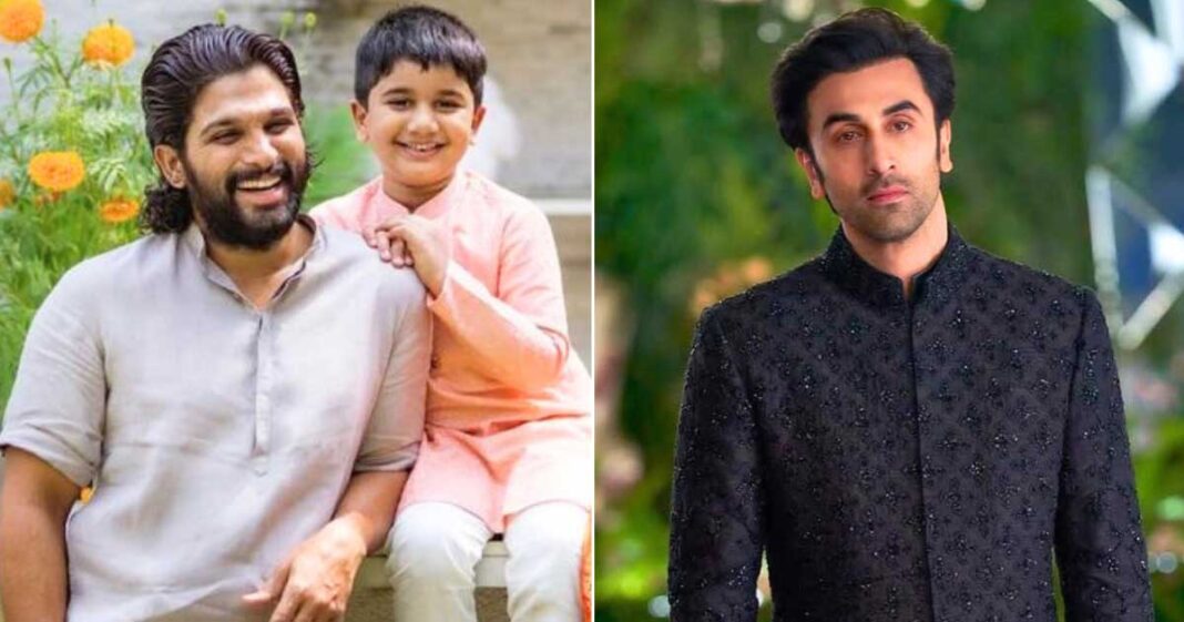 Allu Arjun Makes Surprising Comparison Between His Son & This Ranbir ...