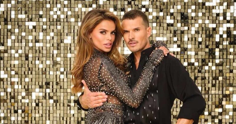 Brooks Nader Goes Fierce In Sheer Top for Steamy Night Out With Gleb Savchenko