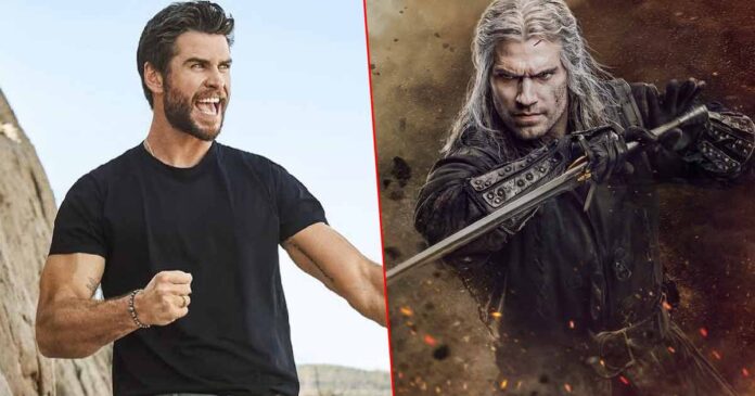 Henry Cavill Handed Over The Witcher Sword To Liam Hemsworth In A ...
