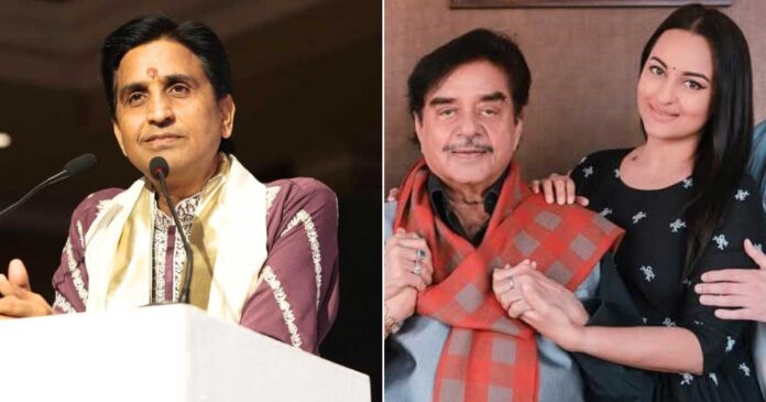 Kumar Vishwas Sparks Controversy With Remarks On Shatrughan & Sonakshi Sinha’s Inter-Faith Marriage