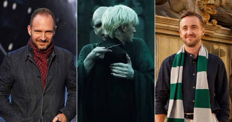 Voldemort Hugged Draco? Ralph Fiennes Surprised Tom Felton With ...
