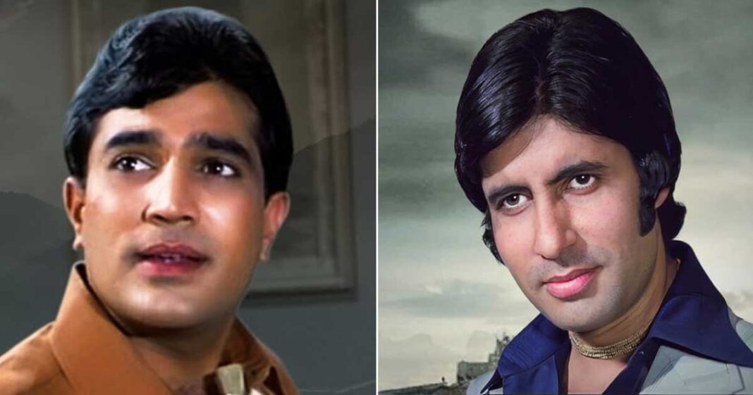 When Rajesh Khanna Dissed Amitabh Bachchan Wearing A Saree & Dance In ...