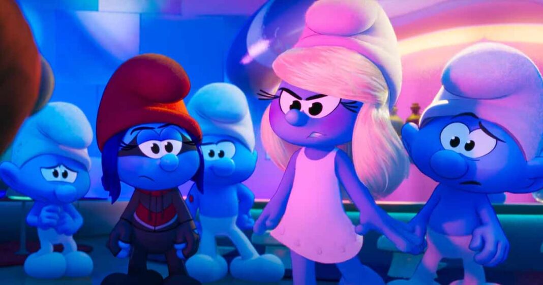 The Smurfs Trailer: Rihanna Transforms Into Smurfette As Tiny Blue ...