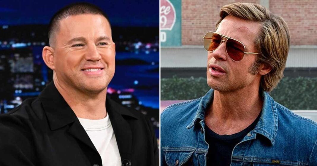 When Channing Tatum Couldn’t Believe He Shared Screen With Brad Pitt In ...