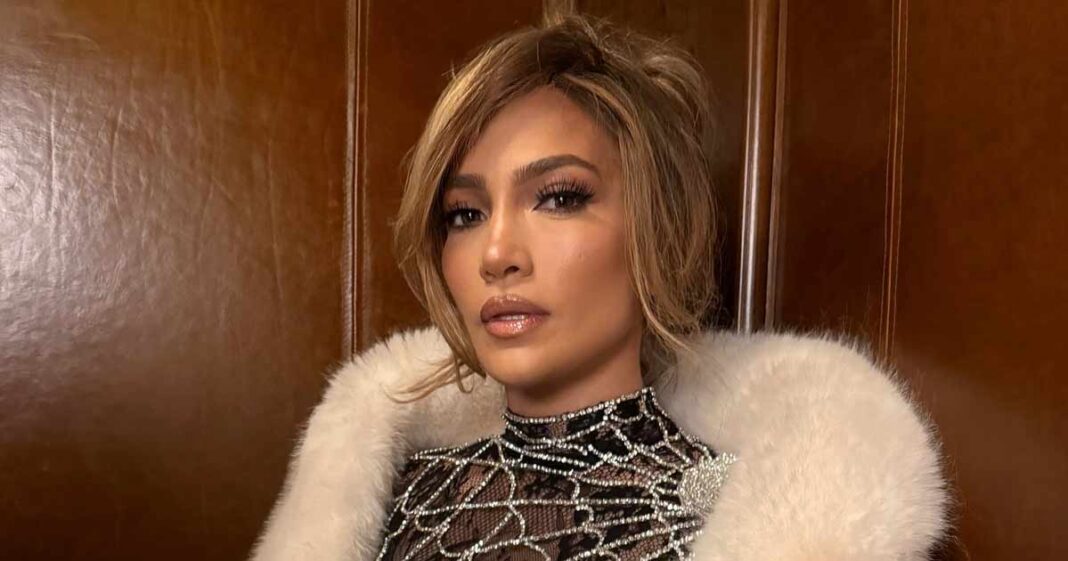 Jennifer Lopez Slays In A Black Co-Ord Set Dripping In Diamonds For ...