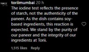 Gauri Khan’s Restaurant Torii Responds To YouTuber’s ‘Fake Paneer ...