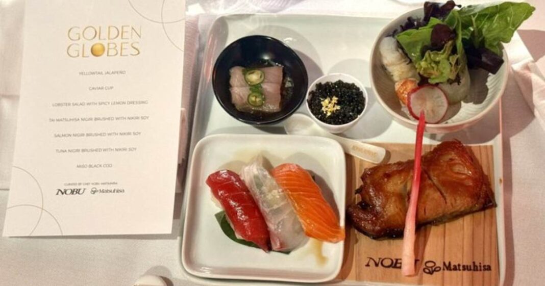 Golden Globes 2026 Food Menu: Inside the Lavish Nobu Spread You Didn’t ...